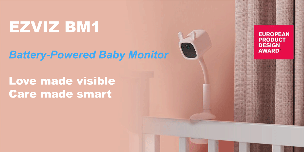 EZVIZ BM1 Battery-Powered Baby Monitor - Stemar Shop