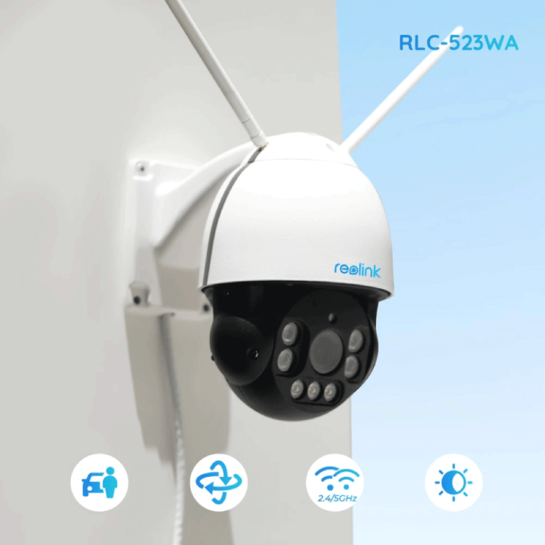 Reolink RLC-523WA PTZ Camera 5mp - 12v WiFi - Stemar Shop