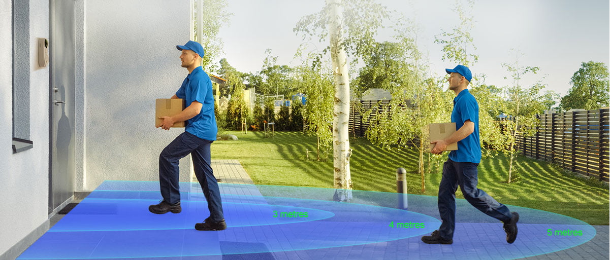 EZVIZ DB2 Pro Battery Video Doorbell 2K (5MP) - Stemar Shop