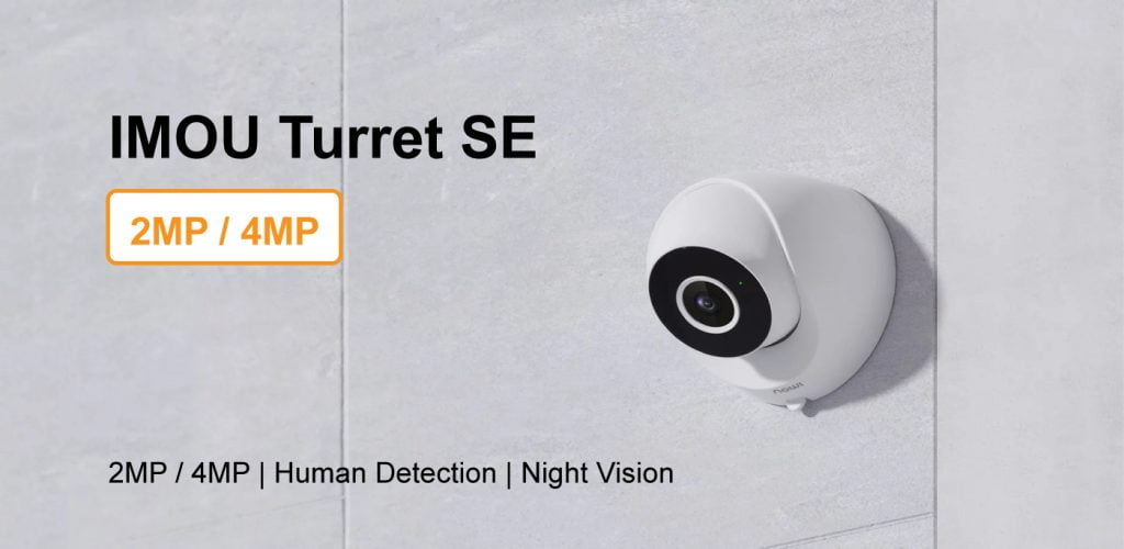 IMOU Turret SE WiFi Security Camera - 2MP | 4MP Options - Stemar Shop